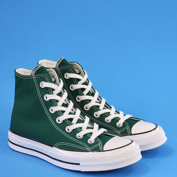 Converse | Shoes | Converse Chuck 7 Hi Midnight Clover Green Canvas ...